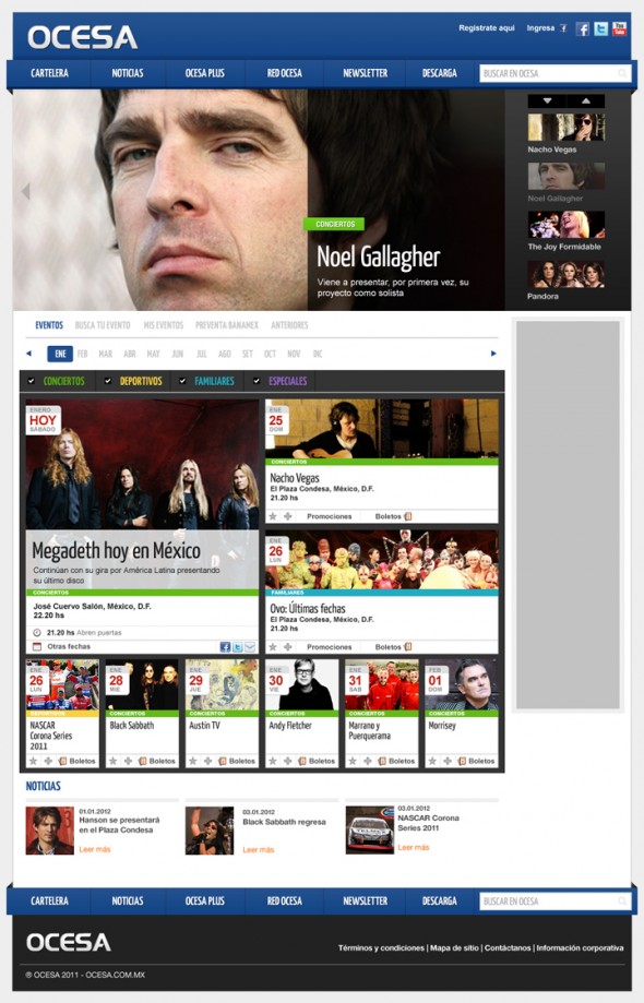 Ocesa Apps – PlanetaMartes